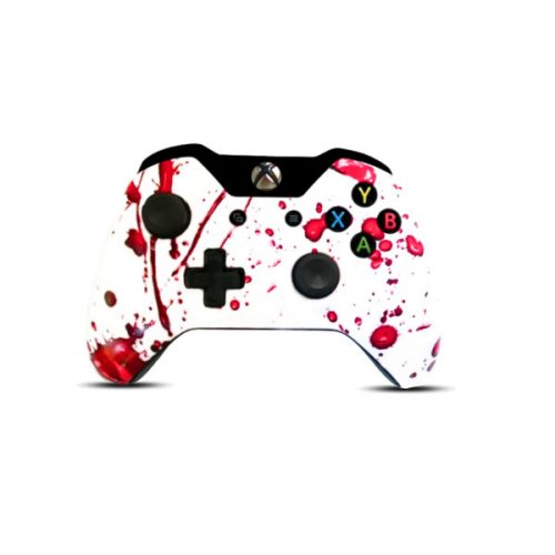 Xbox One Custom Controller uk Blood Design – Addict Controllers